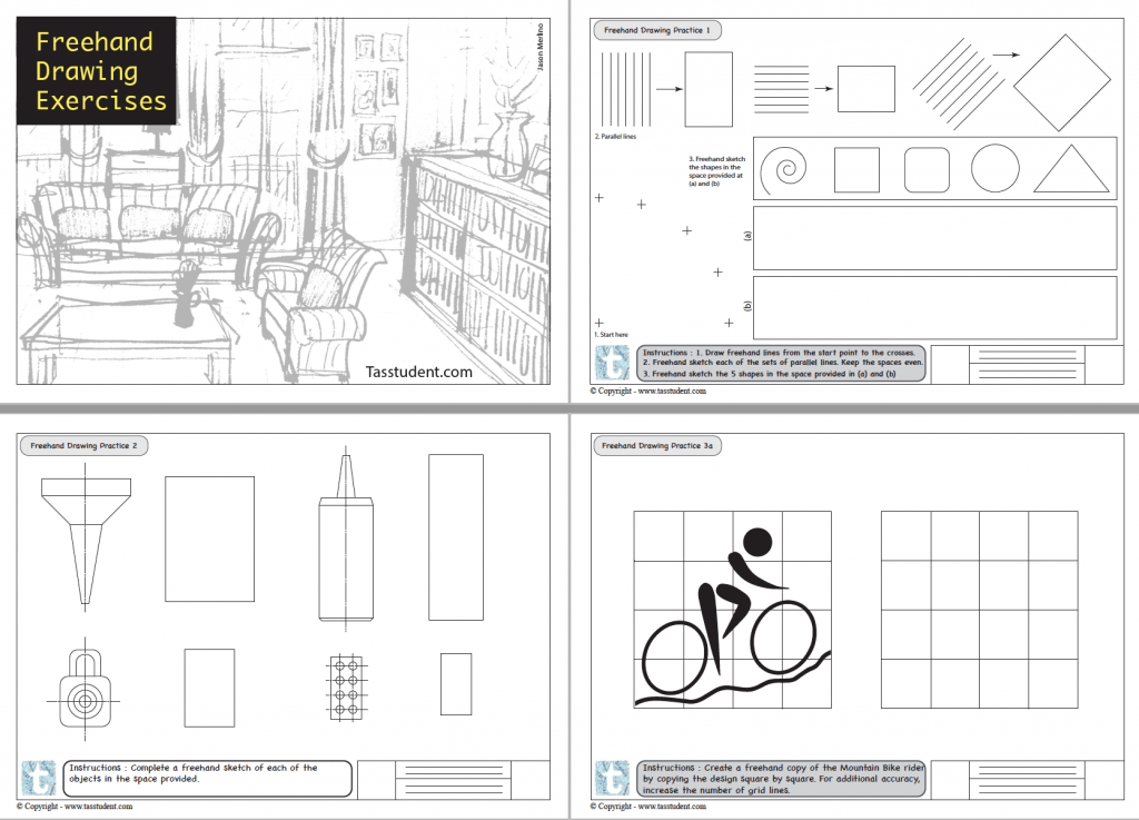 Freehand Drawing Exercises - Teacher Professional Development