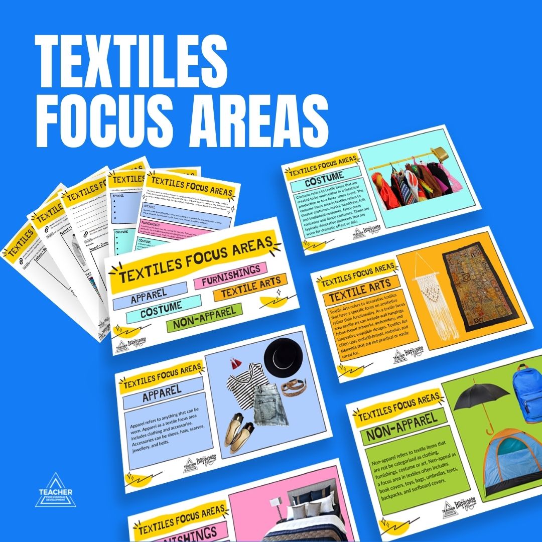 Textiles Focus Areas - Teacher Professional Development
